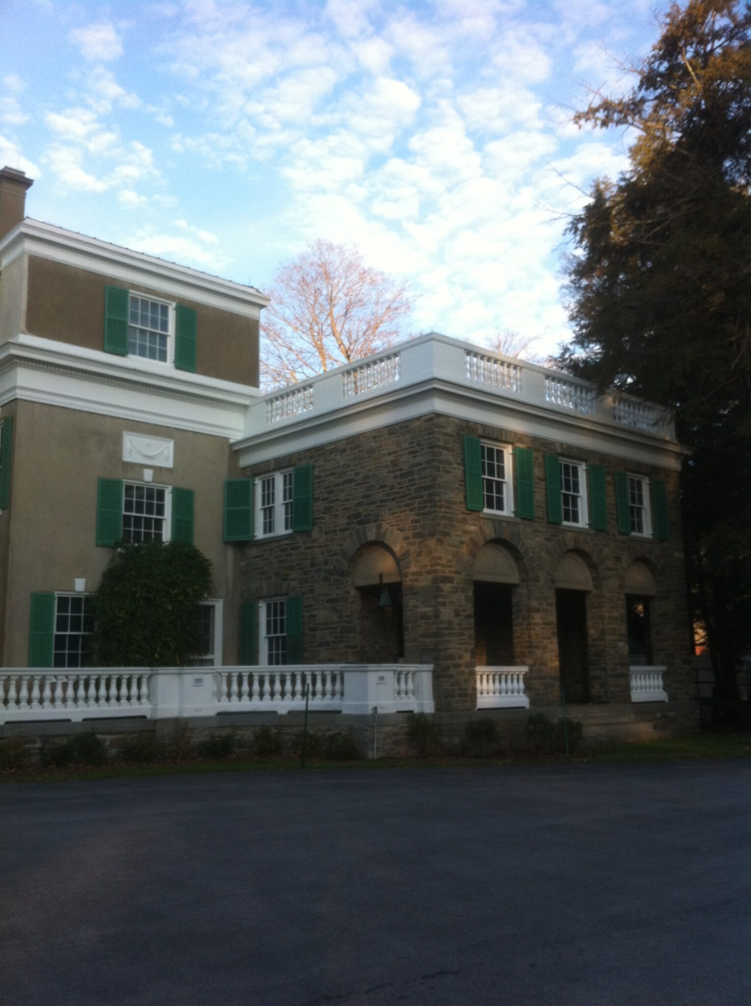 FDR Mansion Chimney Restoration Project - Anderson Masonry